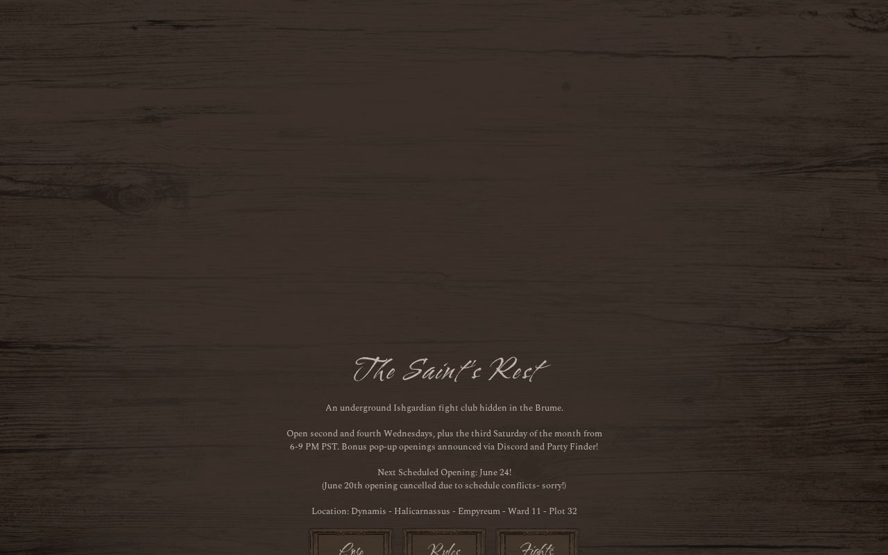 The Saint's Rest